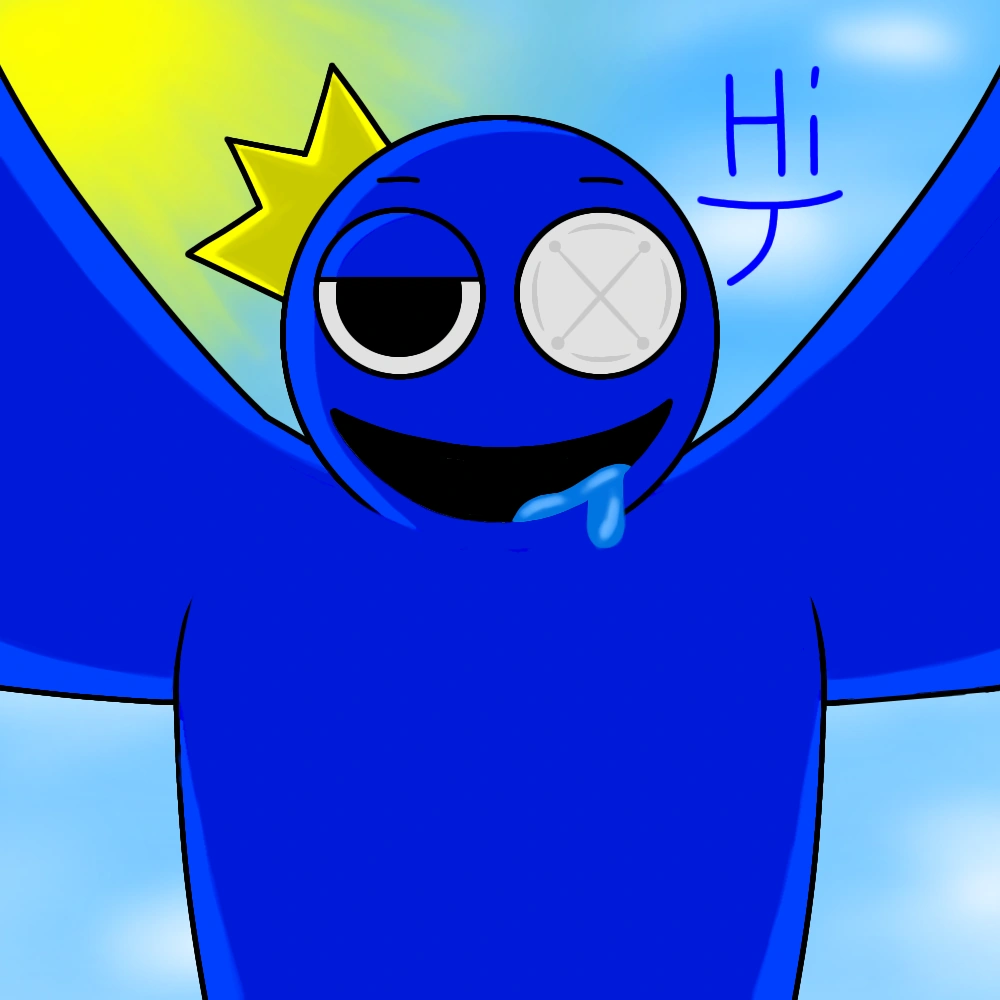 Blue says hi :) say hello to him! | Fandom