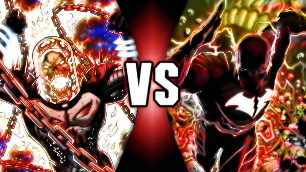 Cosmic Ghost Rider vs The Red Death (Marvel vs DC) "Vengeance Then ...