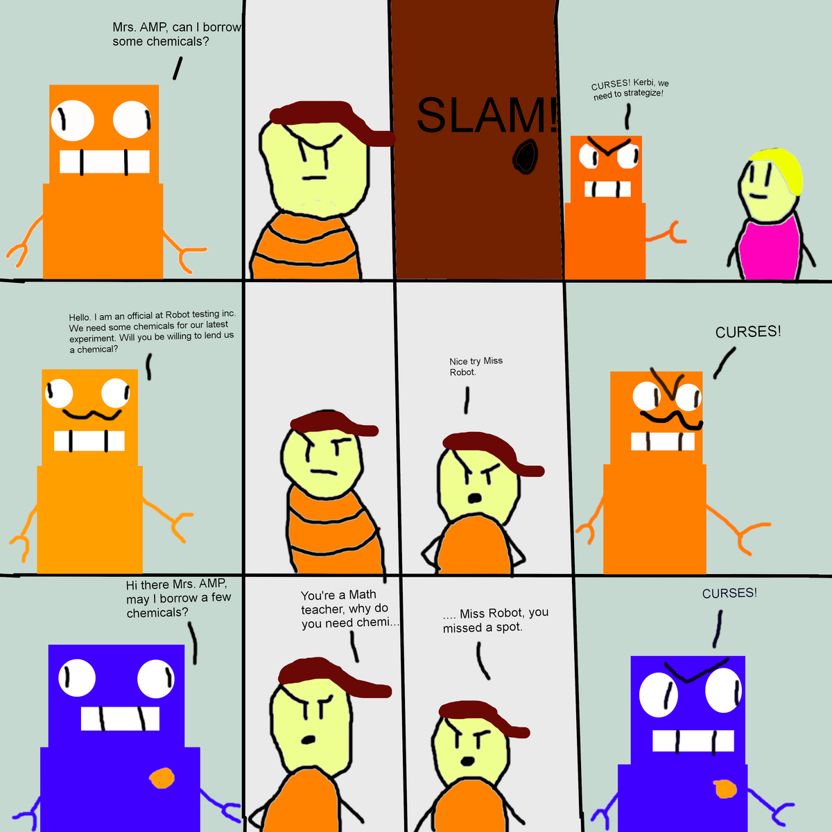 Comic 1 Disguises Of Miss Robot Academy Misadventures Wiki Fandom