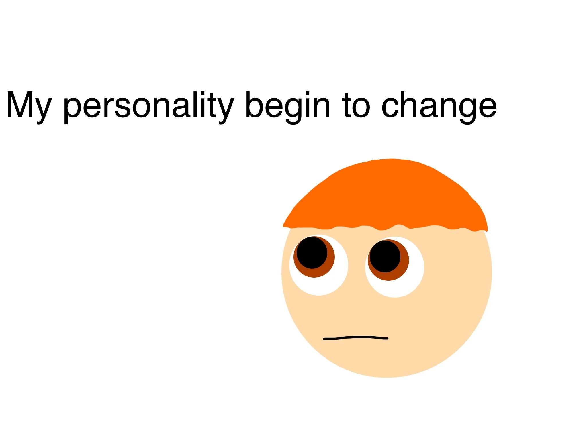 My personality begin to change | Fandom