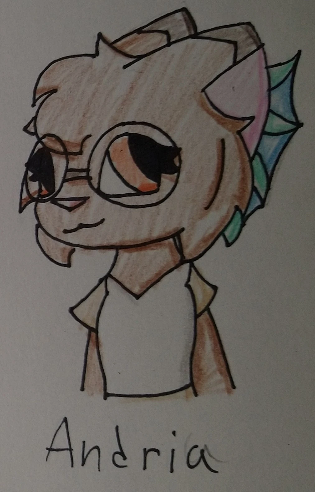 Wow look I actually drew my TOH OC after... About a year | Fandom