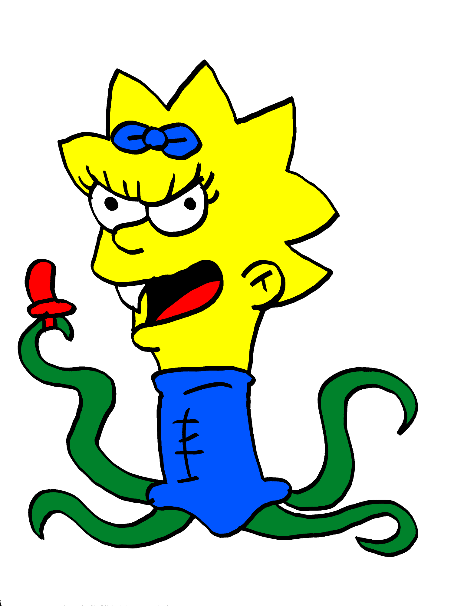 My drawing of Alien Maggie | Fandom