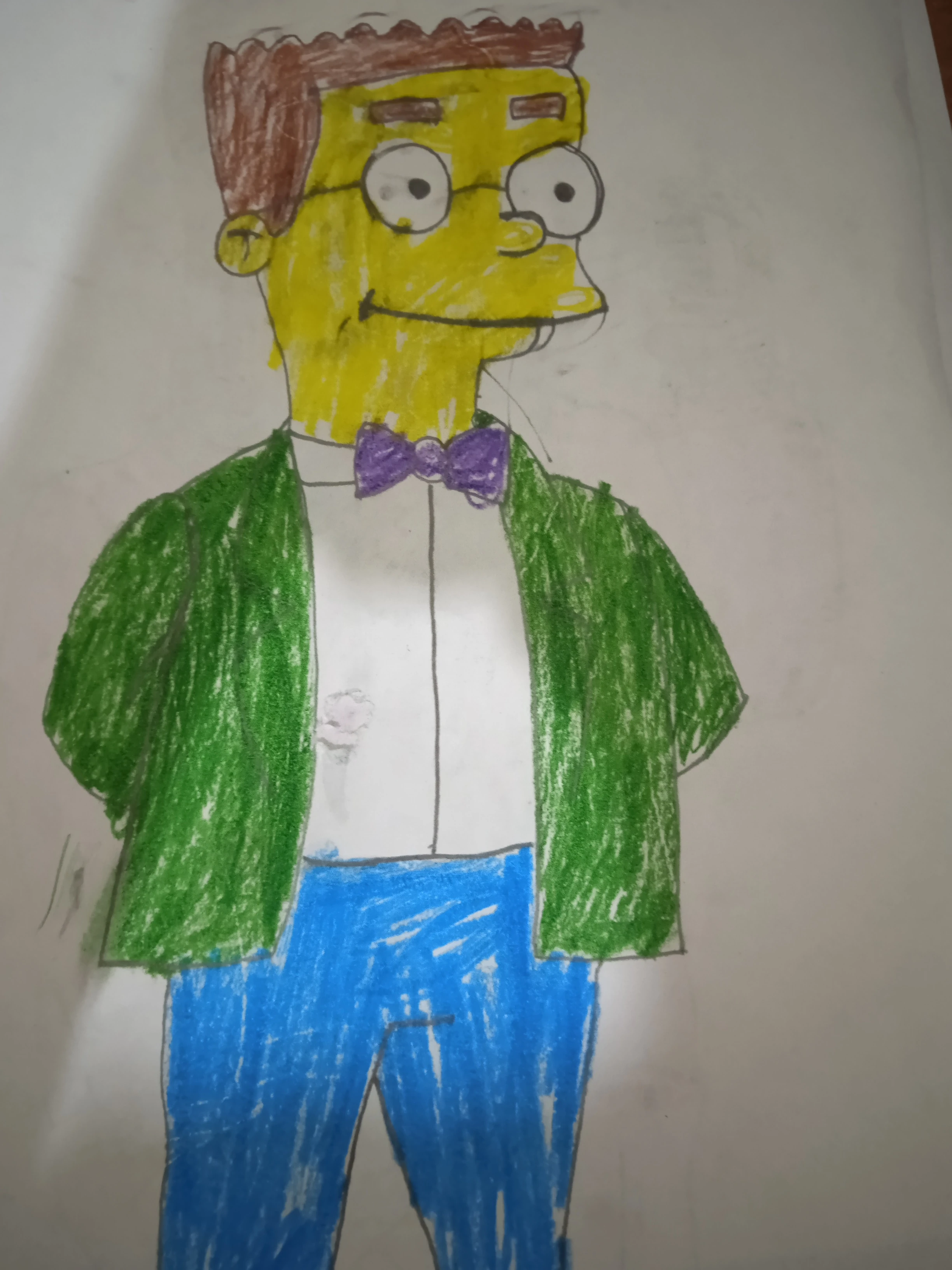 My drawing of Smithers | Fandom