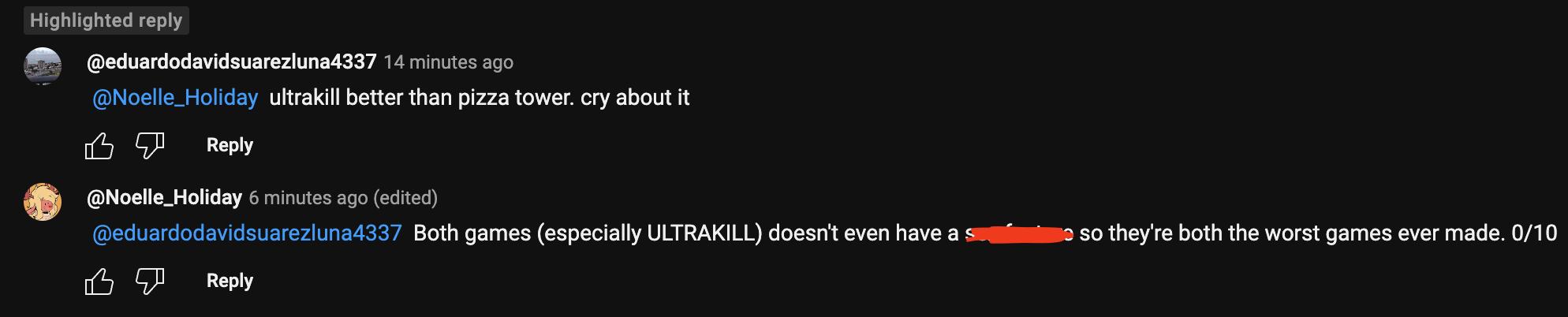 Found these two gems while scrolling through the comment section of a YouTube video... | Fandom