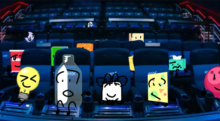 My favorite object show characters watching sonic 3 in the theater | Fandom
