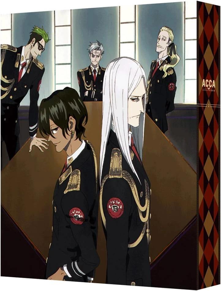 BD/DVD Volumen 02 | ACCA: 13-ku Kansatsu-ka Wiki | Fandom