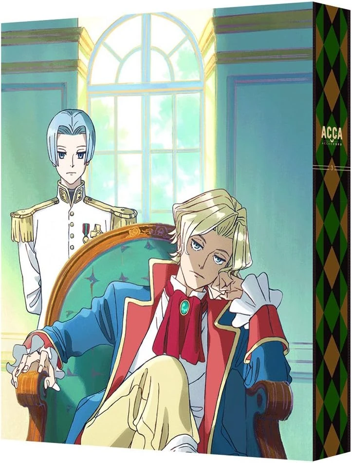BD/DVD Volumen 03 | ACCA: 13-ku Kansatsu-ka Wiki | Fandom