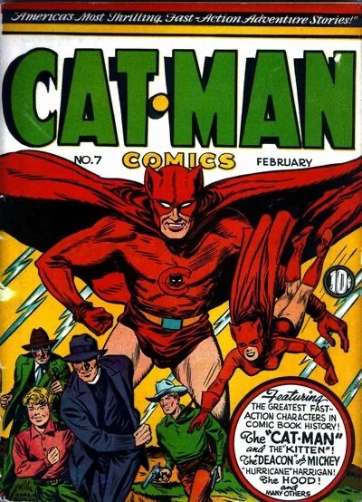 Cat-Man and Kitten | AC Comics Wiki | Fandom