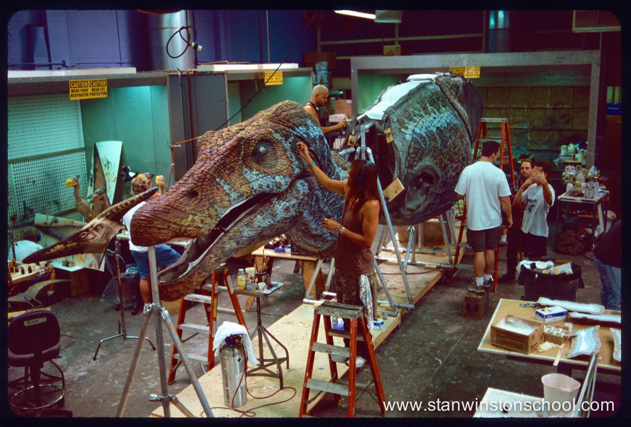 New look at JP3 anjmatronics | Fandom