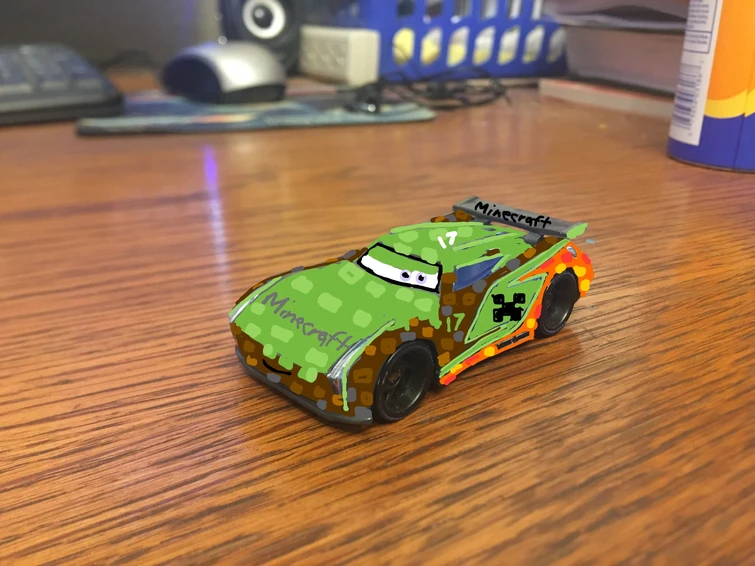 This is Minecraft Jackson Storm #17's Artwork and Diecast Model! | Fandom