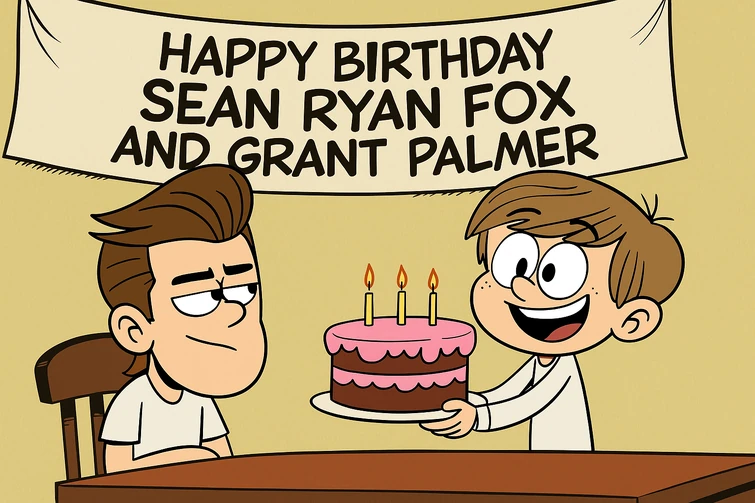 Happy Birthday Sean Ryan Fox and Grant Palmer | Fandom