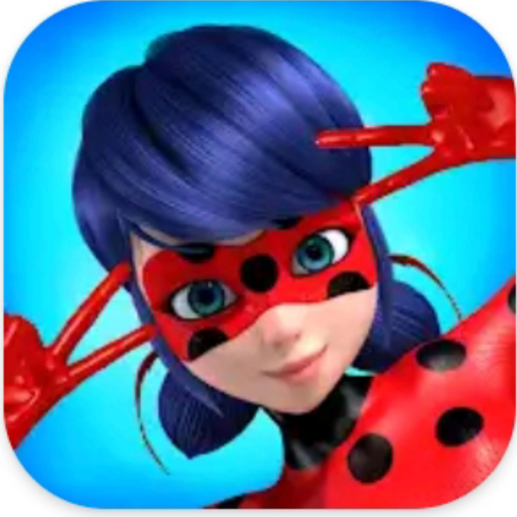 Ladybug New icon app from Miraculous Ladybug & Cat Noir An ad picture ...