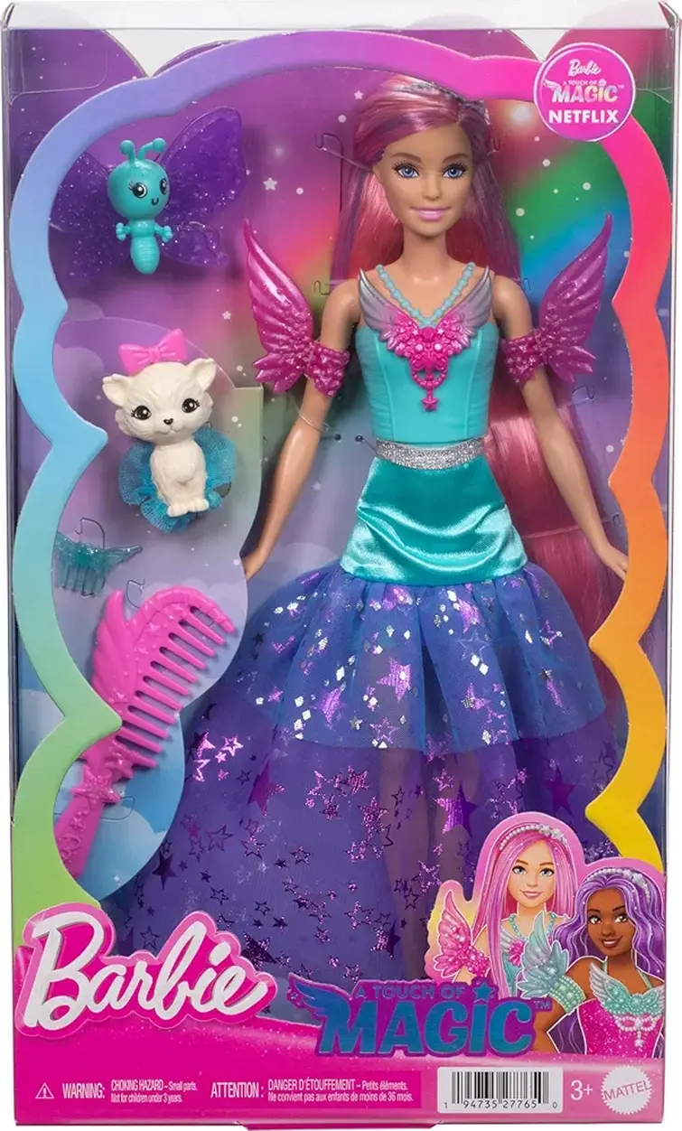 Barbie A Touch Of Magic Season 1 Toys Doll Merch From The Netflix TV ...