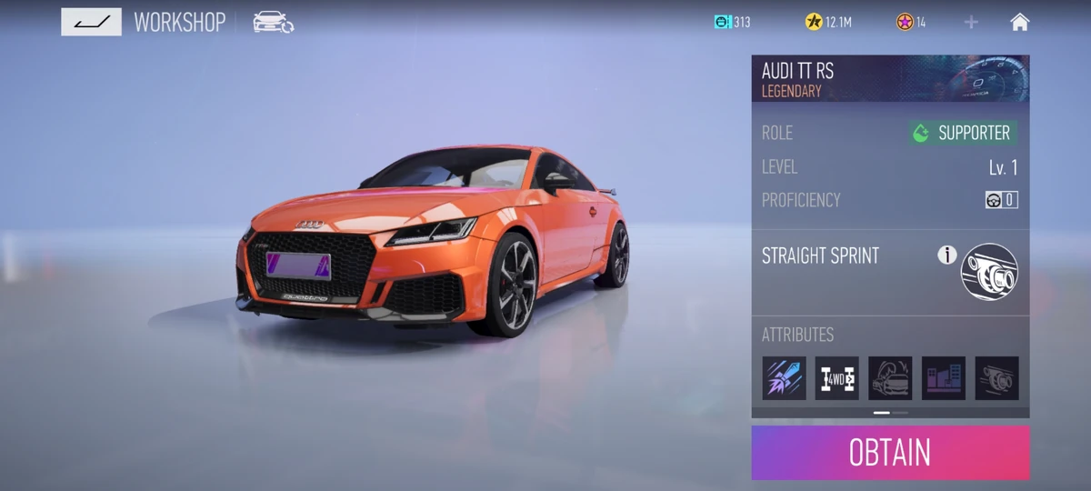 Audi TT RS | Ace Racer Wiki | Fandom