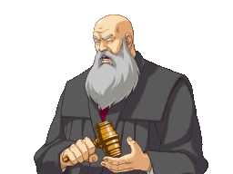 Juez - Galería de sprites | Ace Attorney Wiki | Fandom