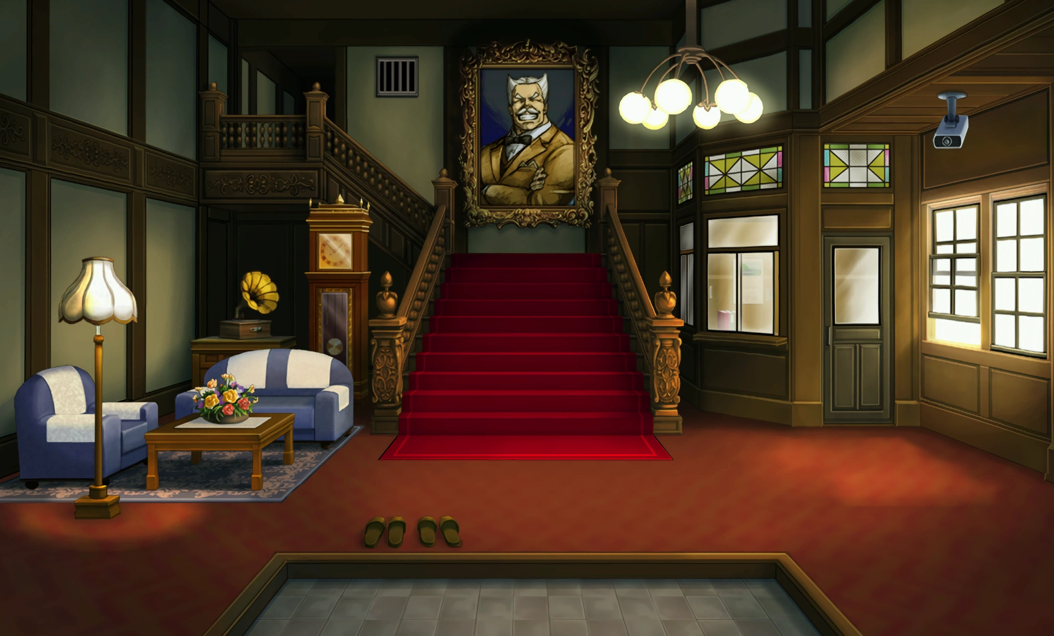 Kyubi Manor Foyer | Ace Attorney Wiki | Fandom