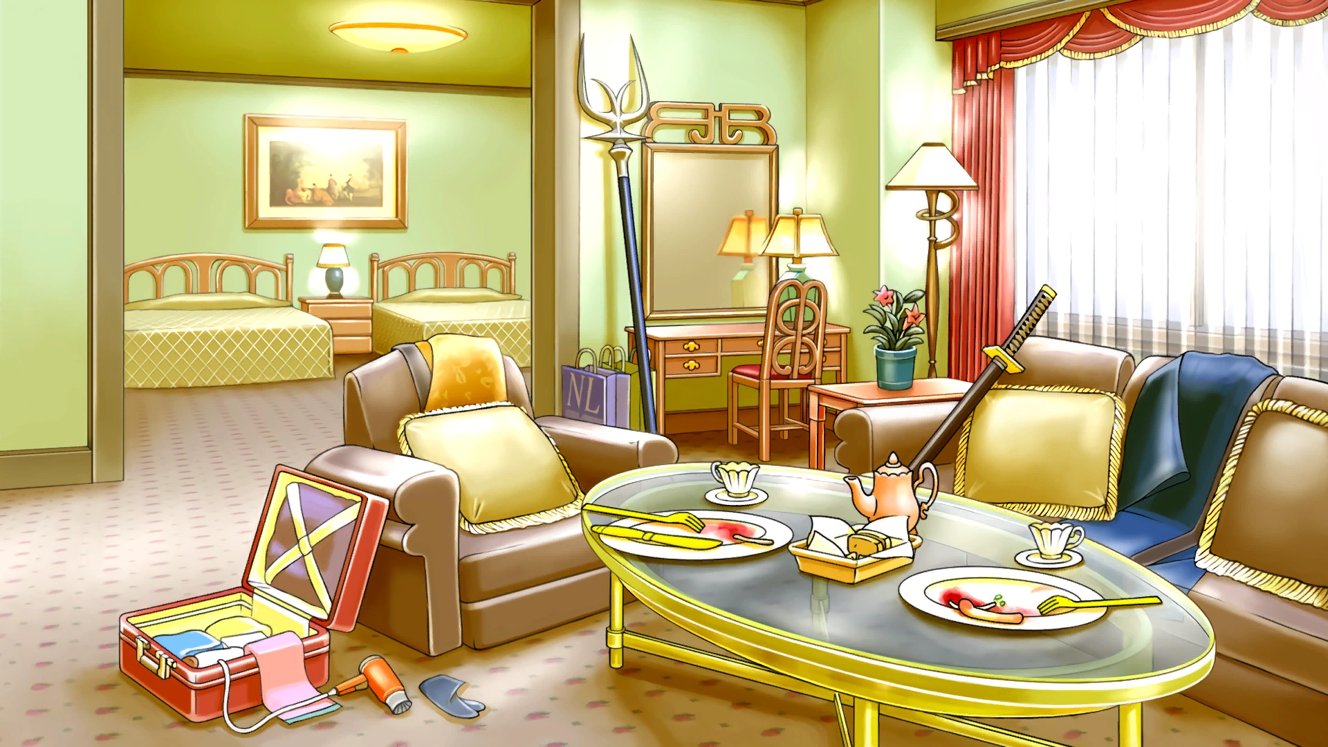 Engarde's hotel room | Ace Attorney Wiki | Fandom