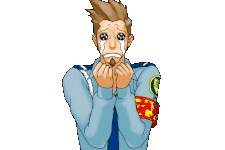 Larry Butz - Galería de sprites | Ace Attorney Wiki | Fandom