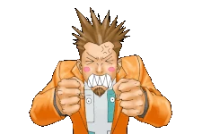 Larry Butz - Galería de sprites | Ace Attorney Wiki | Fandom