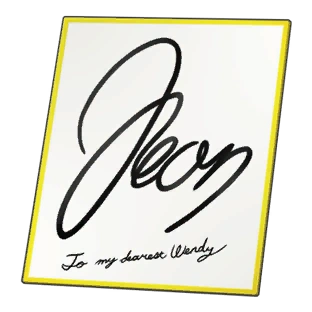 Autograph | Ace Attorney Wiki | Fandom