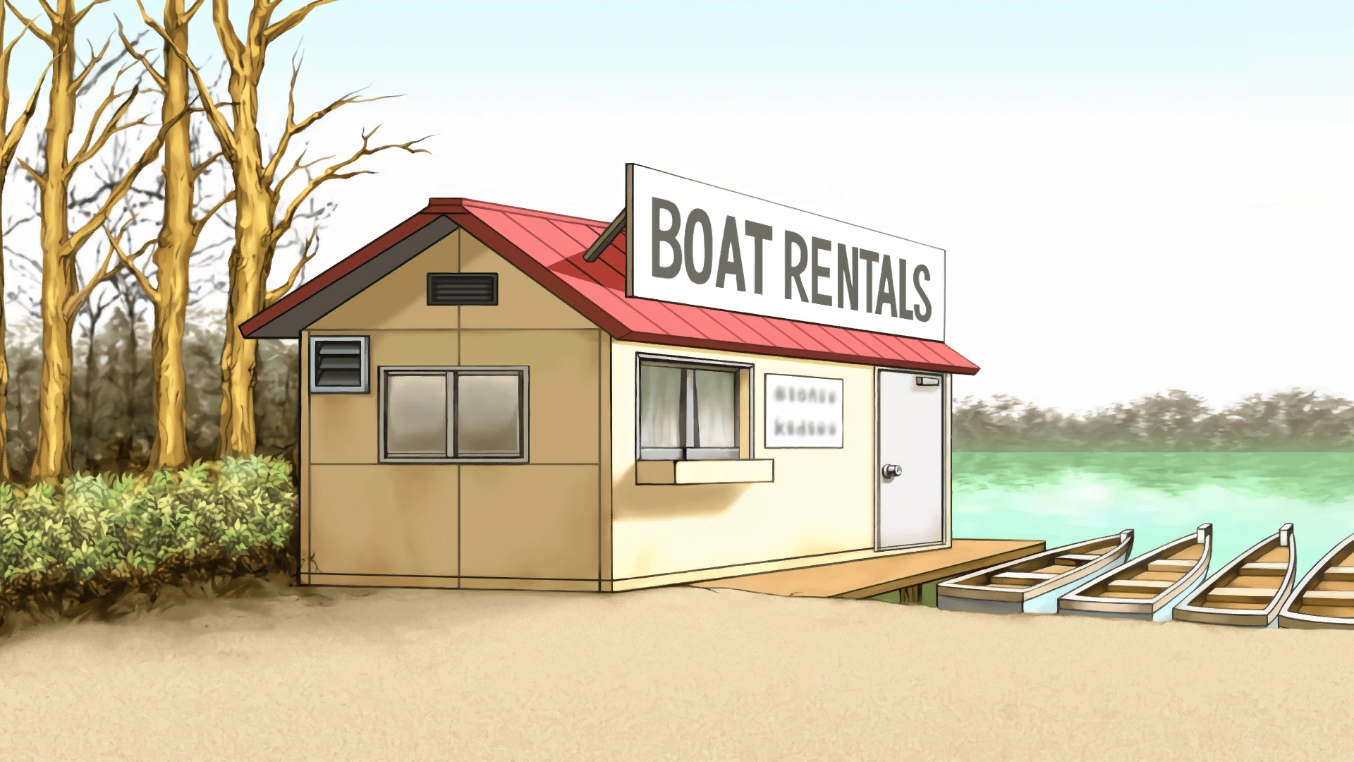 Boat rental shop | Ace Attorney Wiki | Fandom