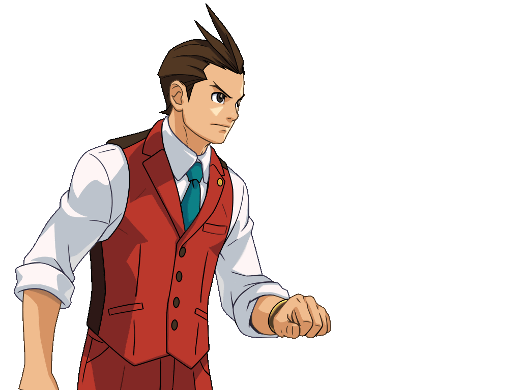 Apollo Justice - Sprite Gallery | Ace Attorney Wiki | Fandom