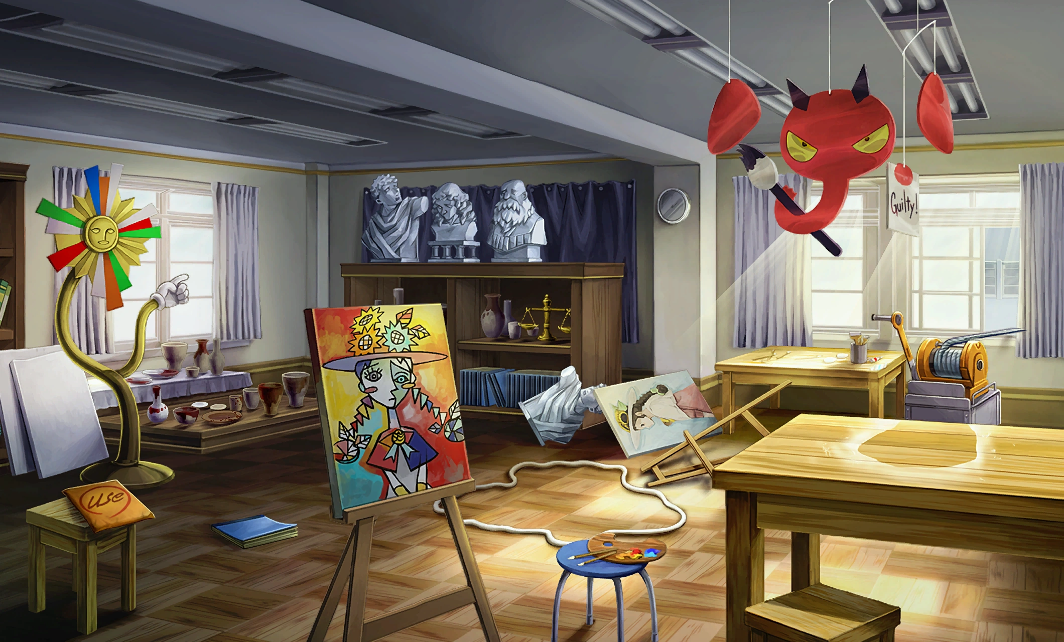 Art room | Ace Attorney Wiki | Fandom