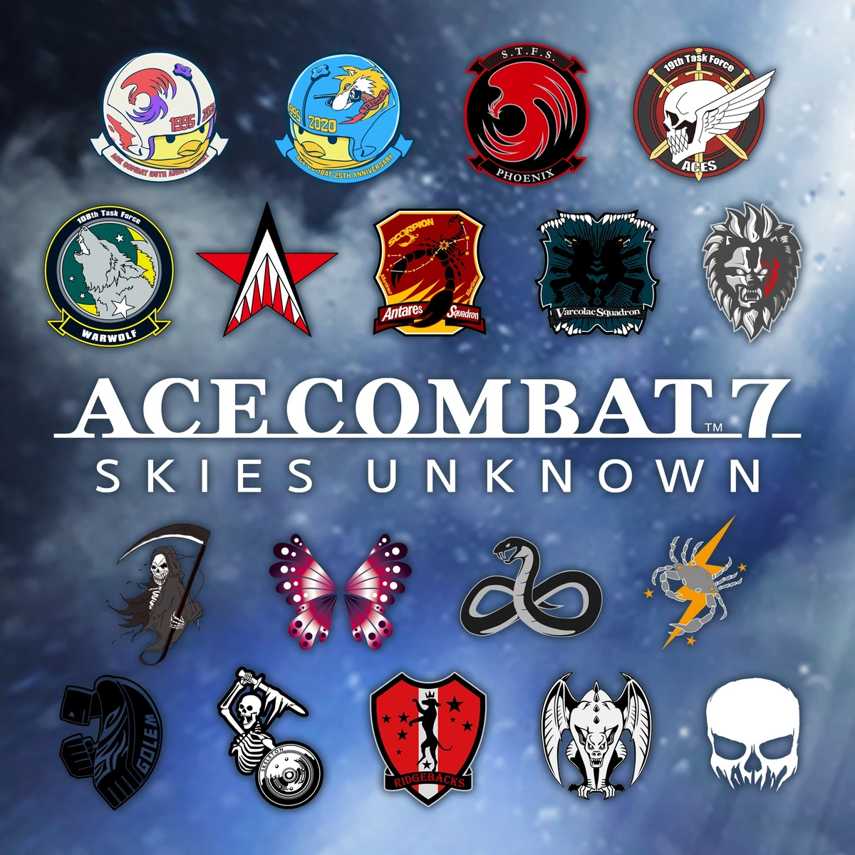 25th Anniversary Emblem Set | Acepedia | Fandom