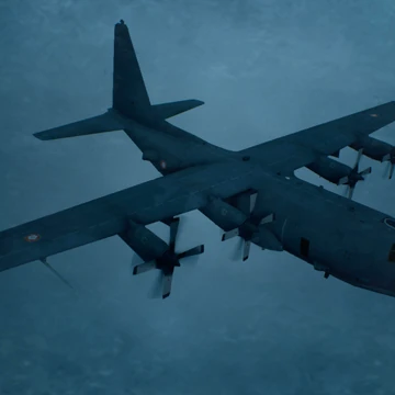 Ac-130u Spooky Attack Aircraft