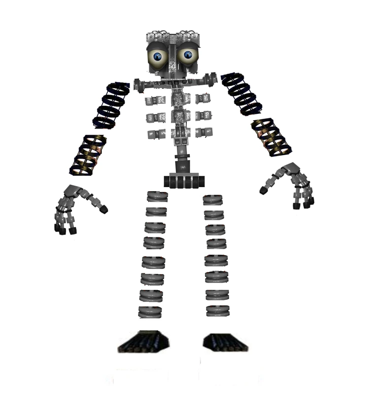 Springlock endoskeleton's design in my head. | Fandom
