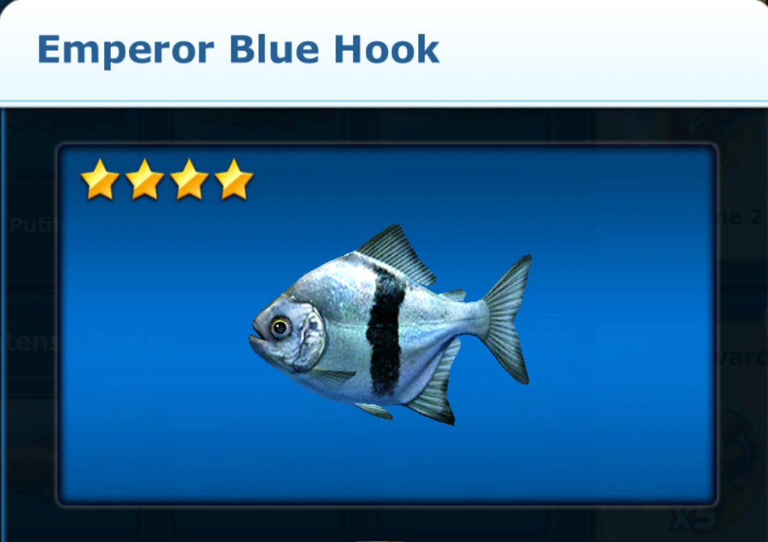 Emperor Blue Hook | Ace Fishing Wiki | Fandom