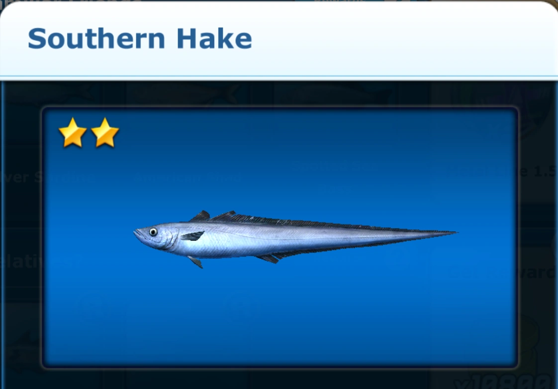 Southern Hake | Ace Fishing Wiki | Fandom