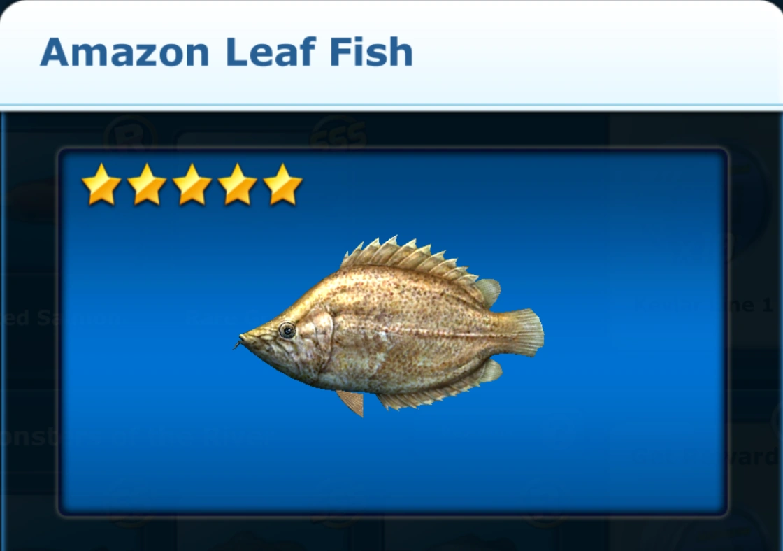 Amazon Leaf Fish | Ace Fishing Wiki | Fandom