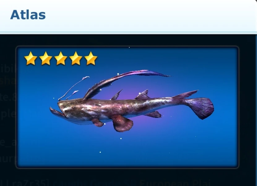 Atlas (Fish) | Ace Fishing Wiki | Fandom