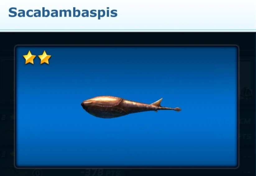 Sacabambaspis | Ace Fishing Wiki | Fandom