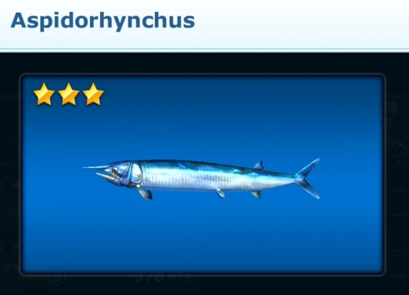Aspidorhynchus | Ace Fishing Wiki | Fandom