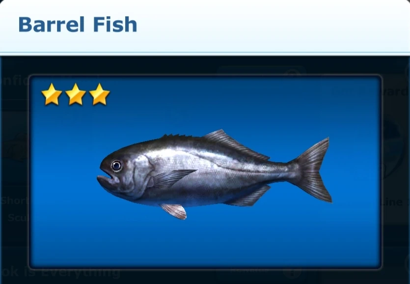 Barrel Fish | Ace Fishing Wiki | Fandom