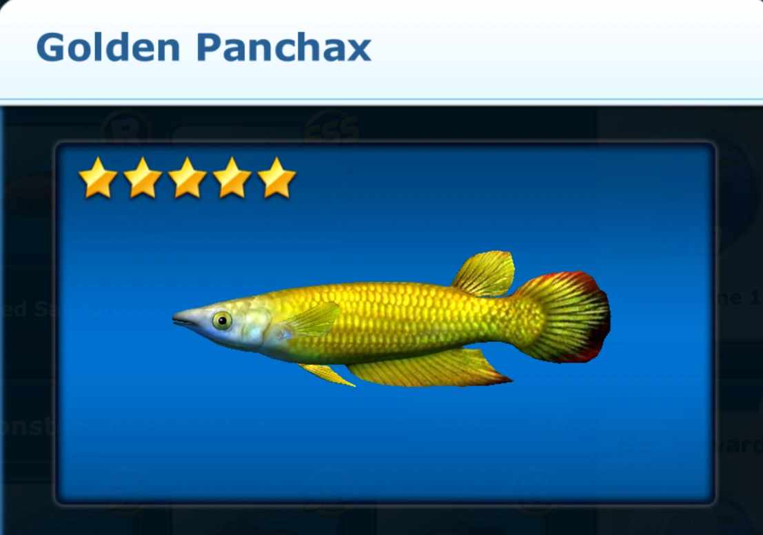 Golden Panchax | Ace Fishing Wiki | Fandom