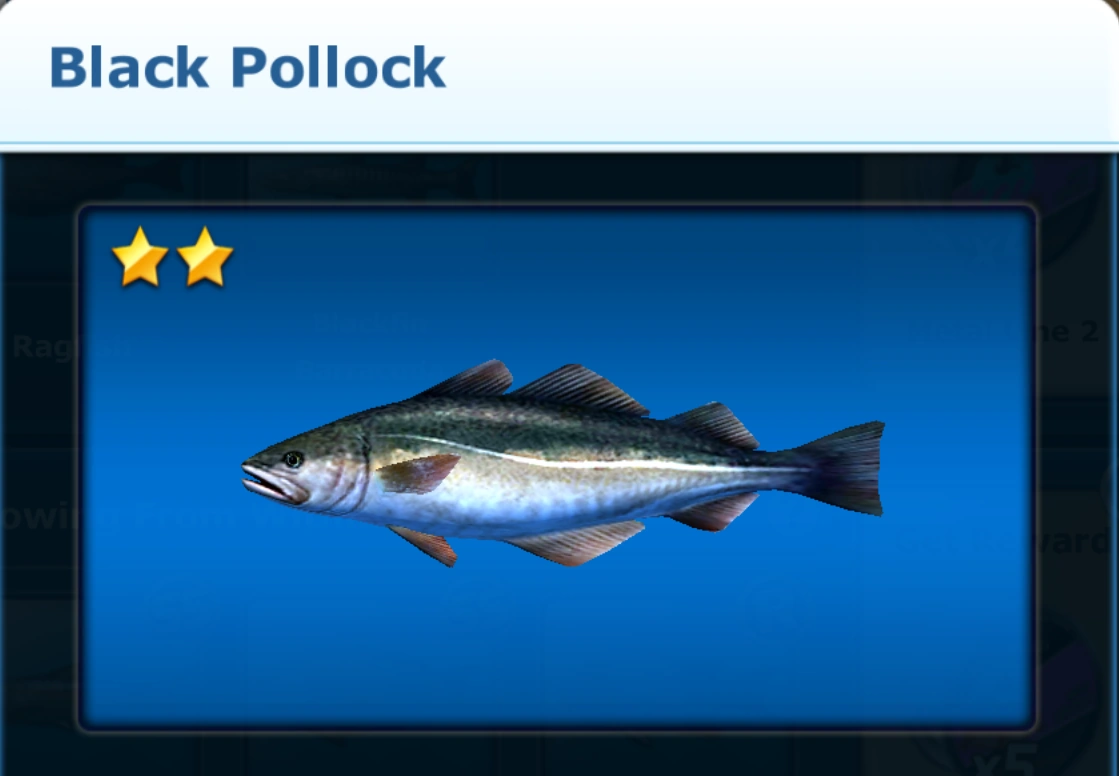 Black Pollock | Ace Fishing Wiki | Fandom