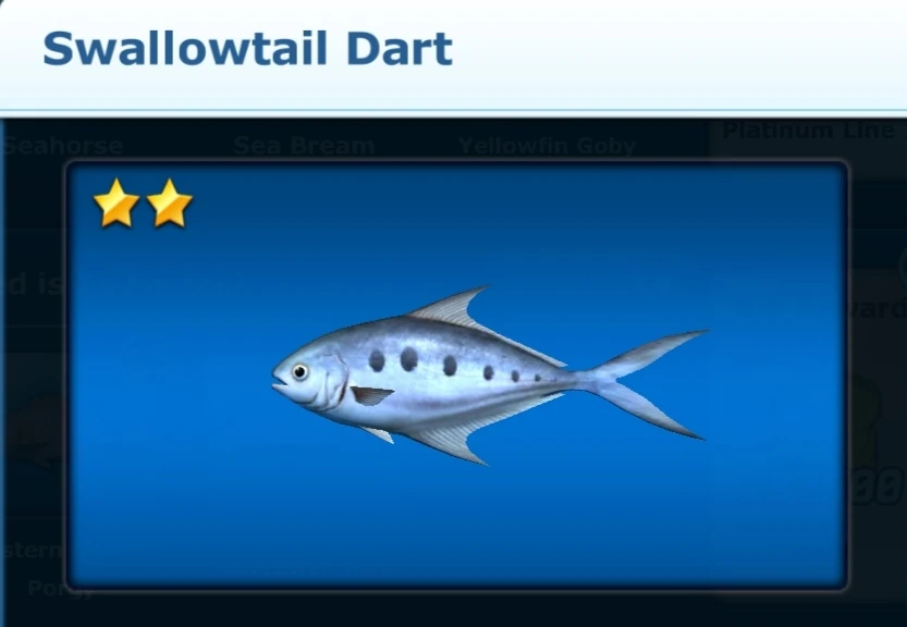 Swallowtail Dart | Ace Fishing Wiki | Fandom