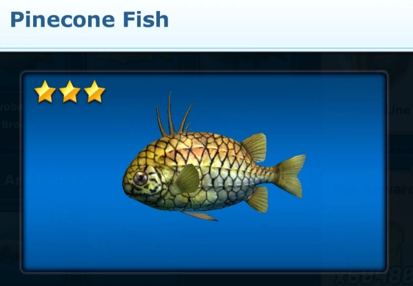 Pinecone Fish | Ace Fishing Wiki | Fandom