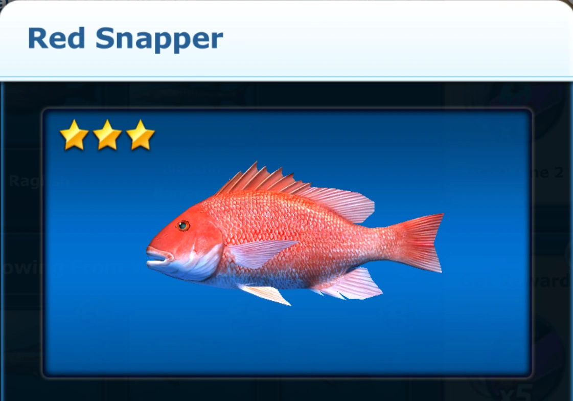 Red Snapper | Ace Fishing Wiki | Fandom