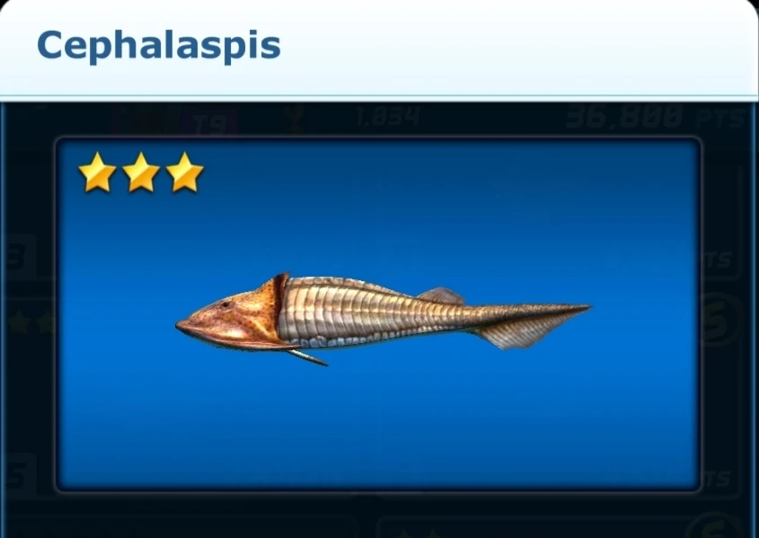 Cephalaspis | Ace Fishing Wiki | Fandom