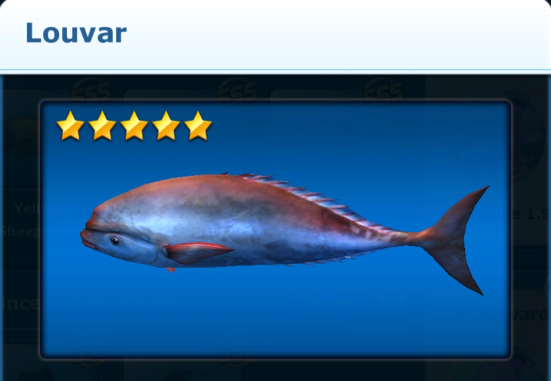 Louvar | Ace Fishing Wiki | Fandom