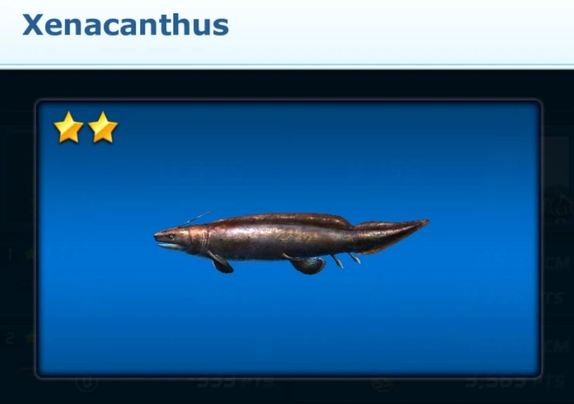 Xenacanthus | Ace Fishing Wiki | Fandom