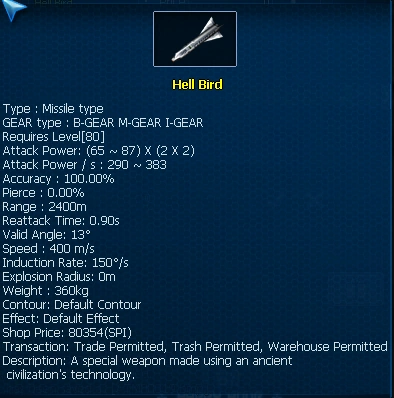 HellBird | Ace Online Wiki | Fandom