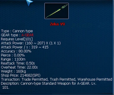 Zelus | Ace Online Wiki | Fandom