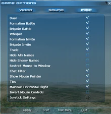 Interface | Ace Online Wiki | Fandom