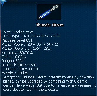 Thunder Storm | Ace Online Wiki | Fandom