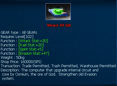 Vivace | Ace Online Wiki | Fandom